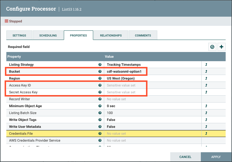 Fetch objects from an IBM Cloud S3 bucket using Ap... - Cloudera Community - 344478