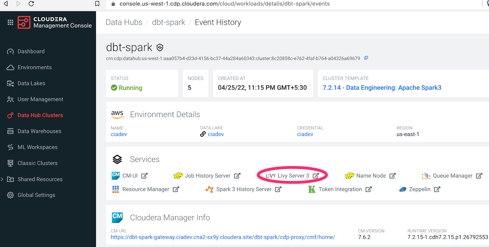 Getting started with dbt-spark-livy adapter - Cloudera Community - 347360