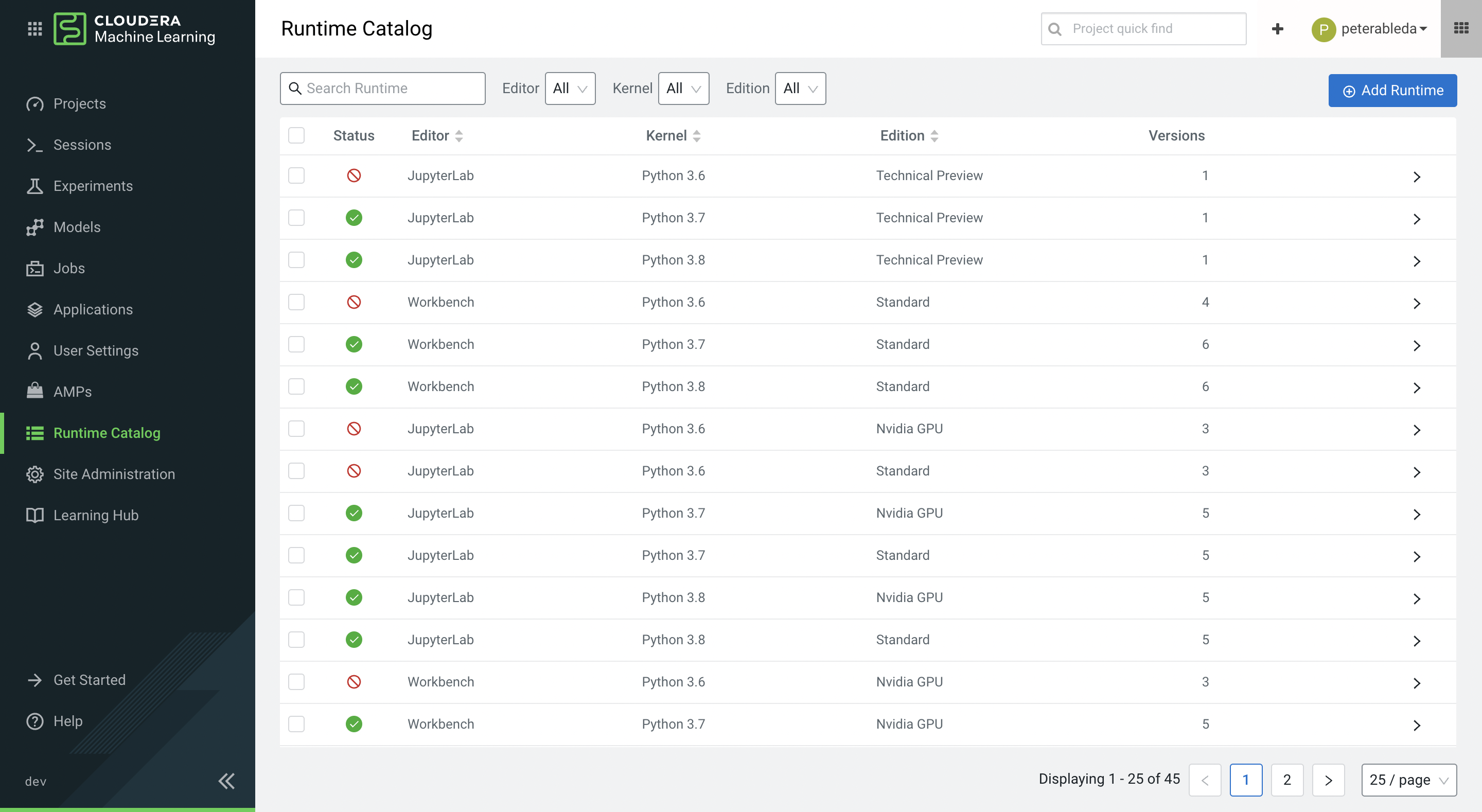 Using RStudio as an Editor with ML Runtimes - Cloudera Community - 325166