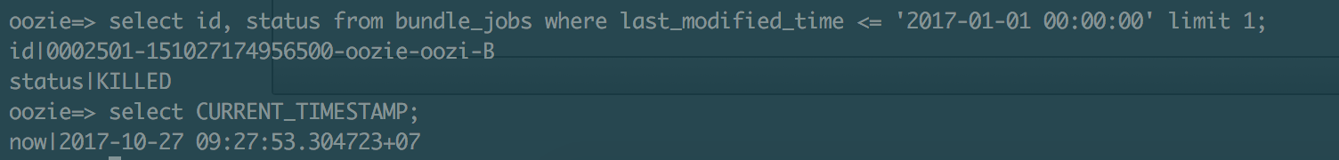 Solved: Oozie not cleaning up old jobs from Oozie database - Cloudera Community - 30692