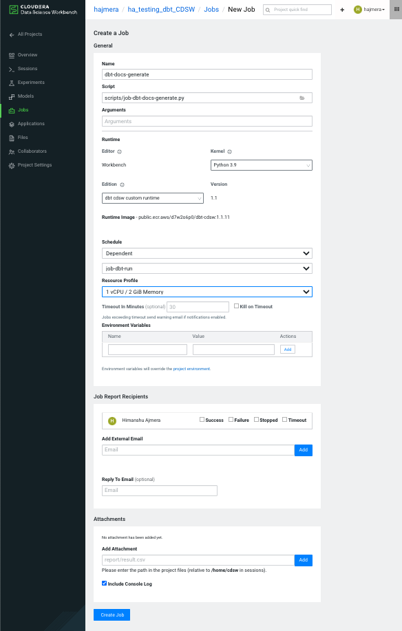 Running Dbt Core With Adapters For Hive Spark An Cloudera