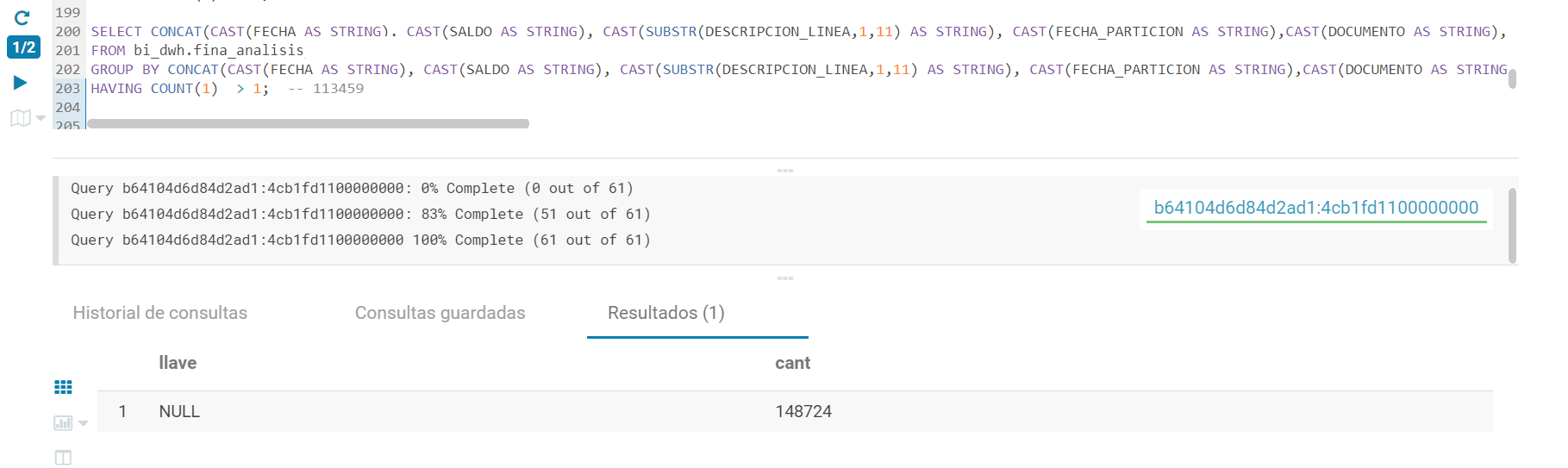 Why Does A Null Value Appear When I Count To Creat Cloudera Community 353149