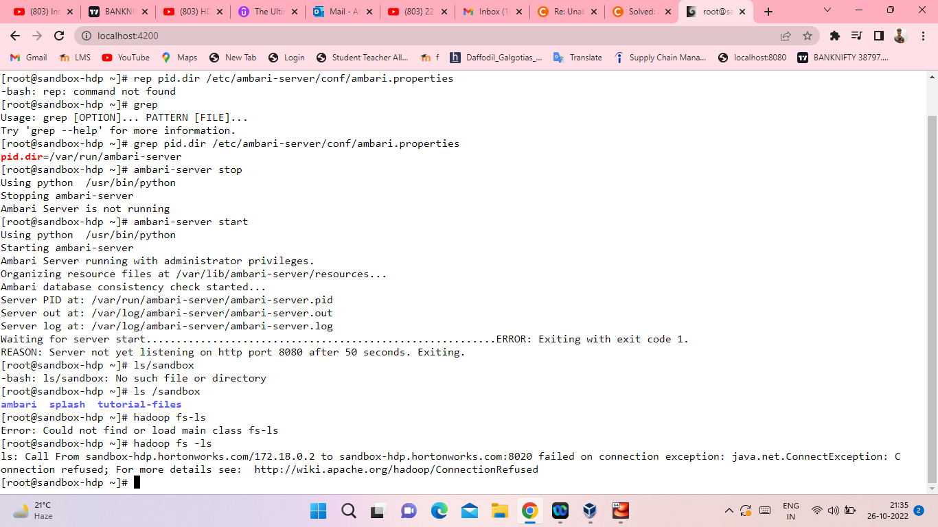 Unable to login in Ambari tried all the passwords - Cloudera Community - 356184