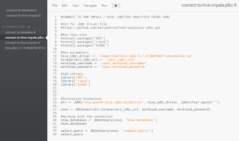 Connecting CML to Data Lake & CDW with R - Cloudera Community - 356853