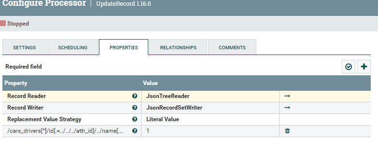 Update Json Value Based On 2 Other Values If It Is Cloudera