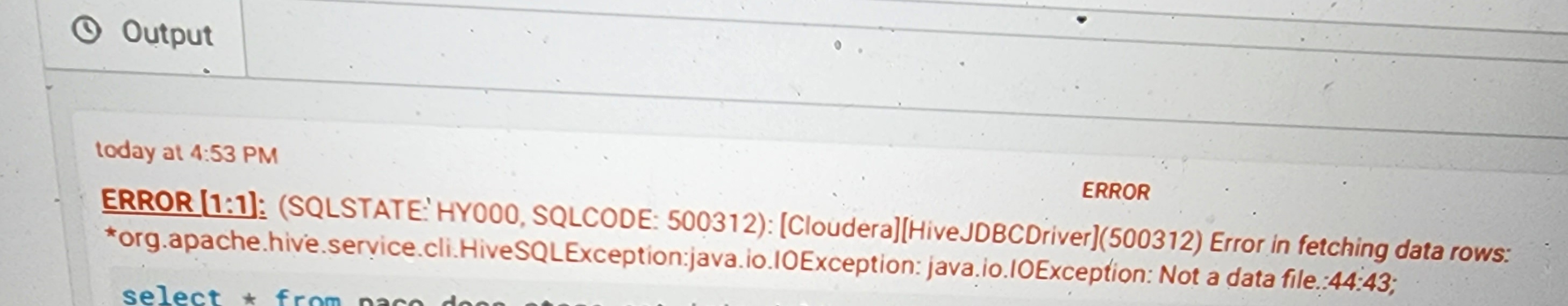 Hive External Table Exceptionioexception Cloudera Community 358843 