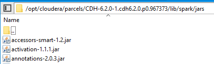 Where is the Jar folder for Spark in Cloudera? - Cloudera Community ...