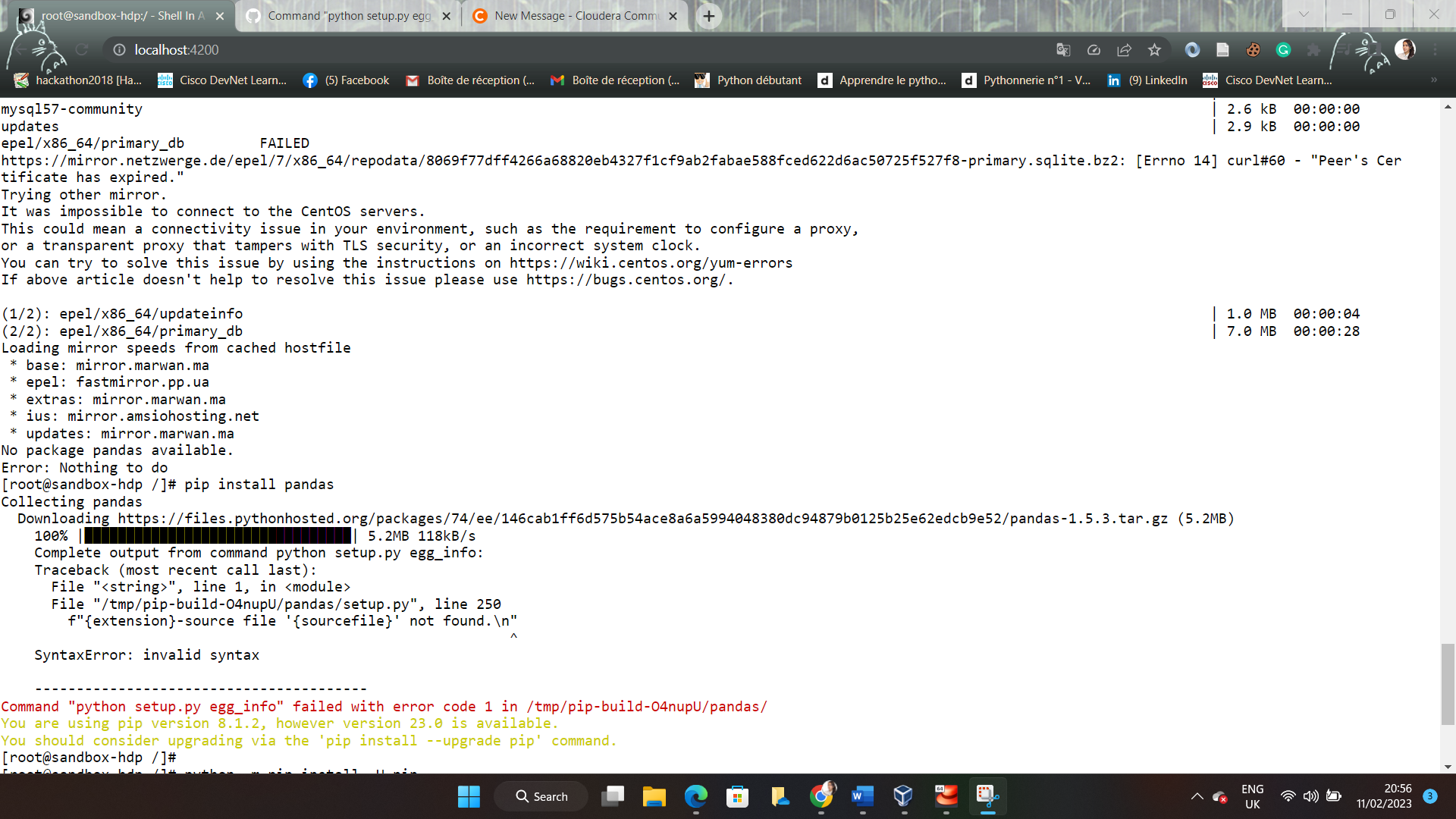 python problems - Cloudera Community - 363632
