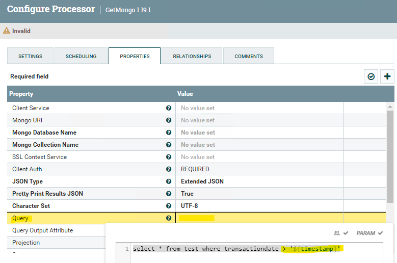 incremantal fetch from mongo db NIFI - Cloudera Community - 365793