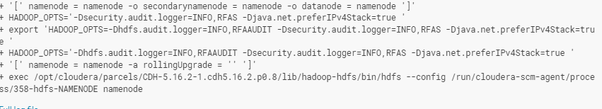 unable to start HDFS in CDH5.16 - Cloudera Community - 365839