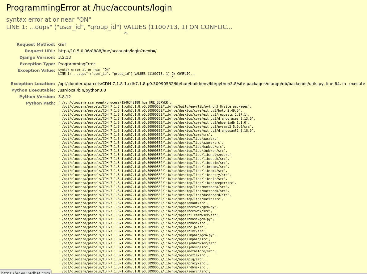 Not able to access Hue UI - Cloudera Community - 366685