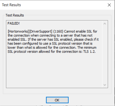 SAP with Hive - Cloudera ODBC Driver - DSN Error 1... - Cloudera Community - 367124