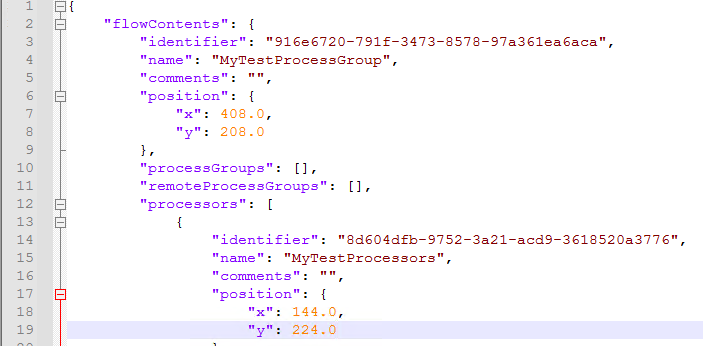 Solved Nifi Flow Definition Does Not Keep The Same Id Of Cloudera Community 366309 