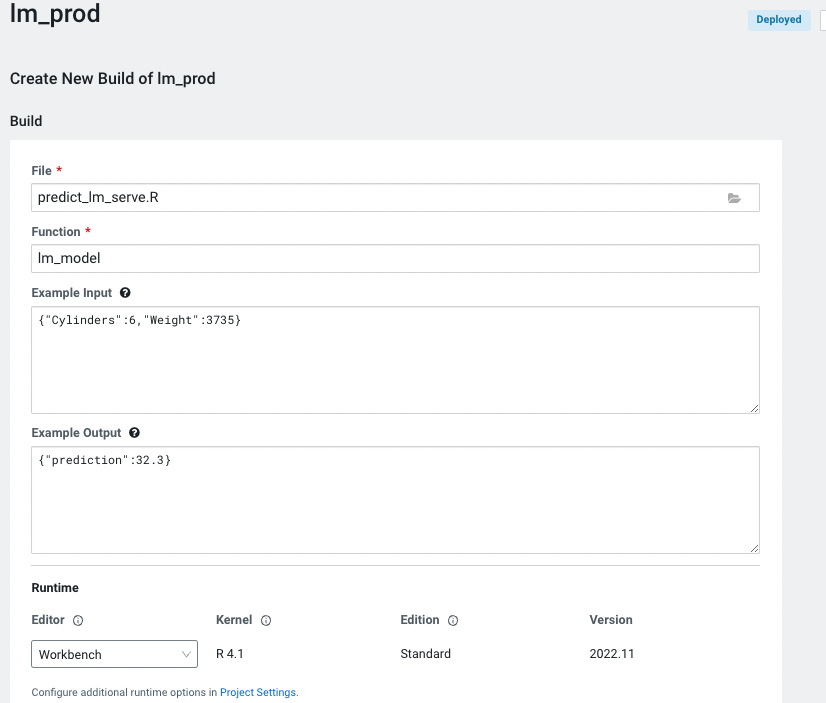How to deploy R Models in CML - Cloudera Community - 367941