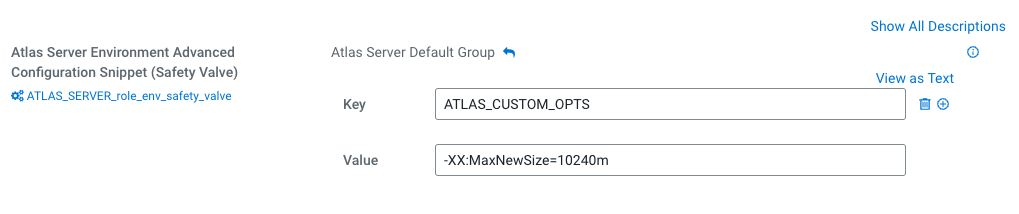 Optimize the Atlas Server Heap - NewSize - Cloudera Community - 372419