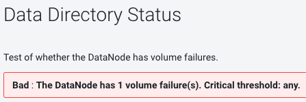 Replace your failed Worker Node disks - Cloudera Community - 372452