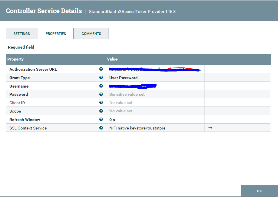 Using NIFI OAuth2 access Token provider - Cloudera Community - 372677