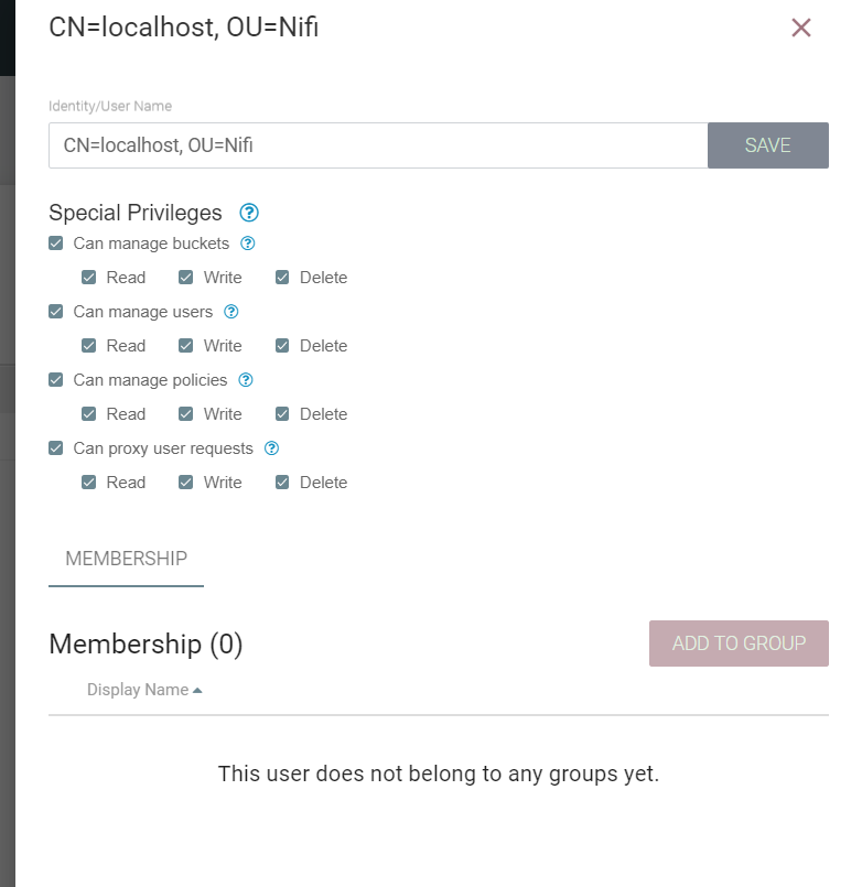 Solved: No available buckets after secure Nifi connected t... - Cloudera Community - 373576