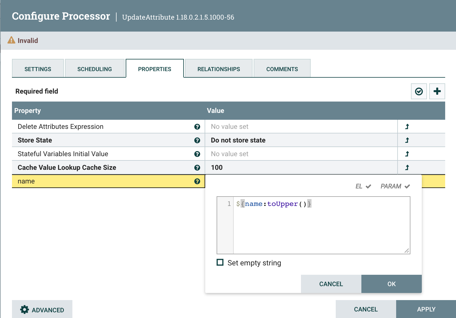Solved Problem With Update Attribute In Nifi Cloudera Community 373804 