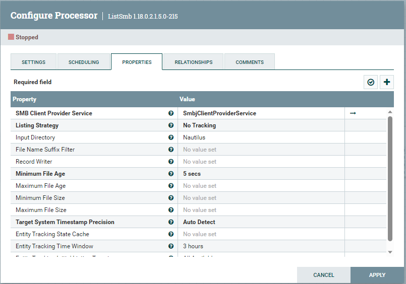Solved: (Apache NiFi) - ListSMB + FetchSMB don't work as e... - Cloudera Community - 375028