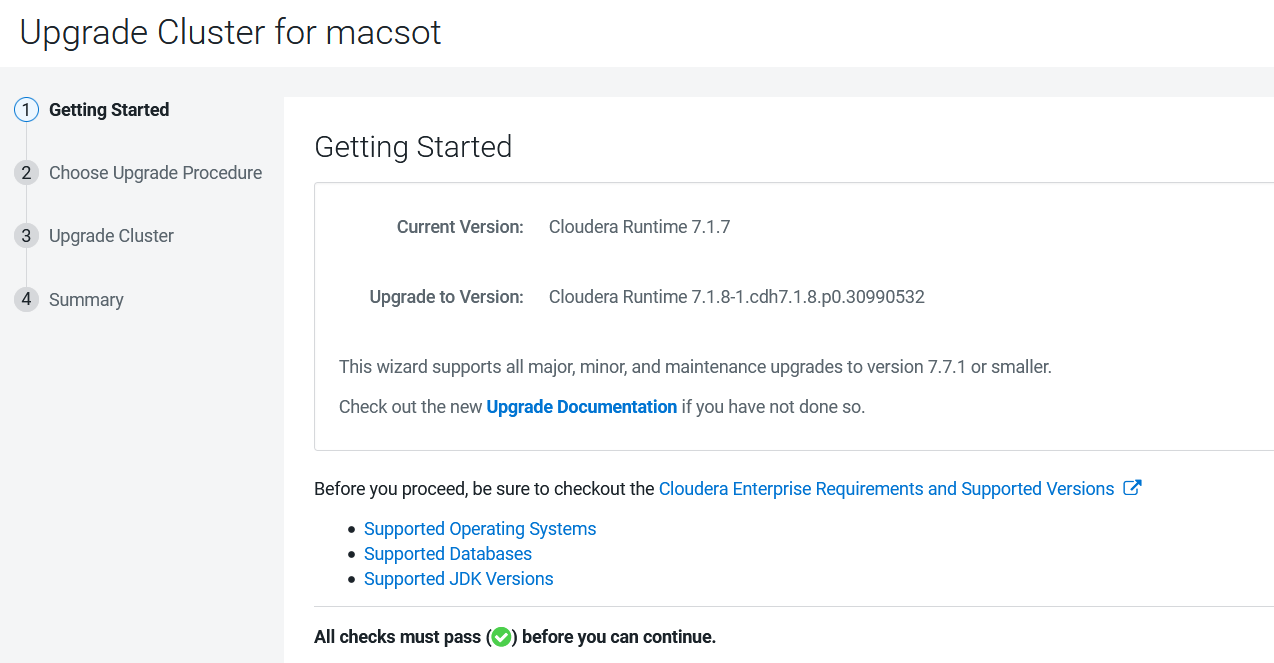 Solved How To Upgrade The Cloudera Runtime With Cloudera 5633