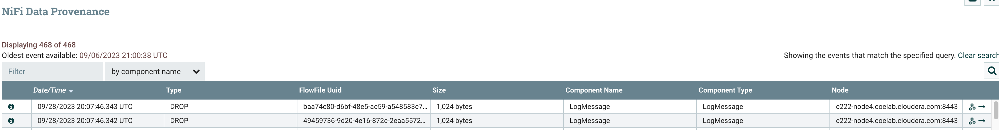 Solved: nifi "view data provenance" no flows displayed - Cloudera Community - 376988