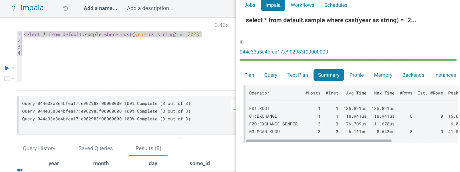 How to optimize IMPALA/KUDU queries - Cloudera Community - 378314