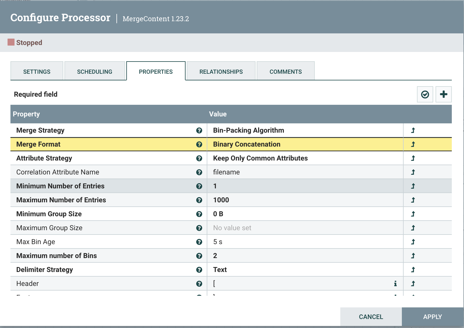 Invoke With Pagination Mergecontent Json To S Cloudera Community 378781