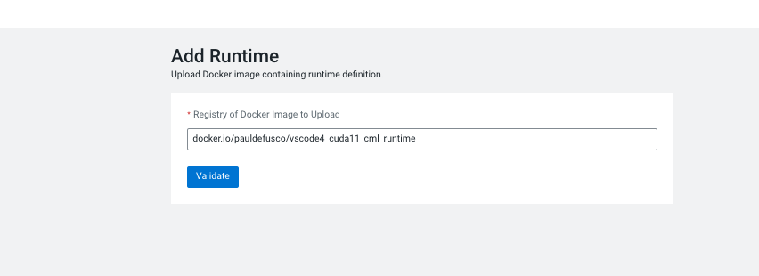 Cml Runtime With Nvidia Libs And Vscode Editor Cloudera Community