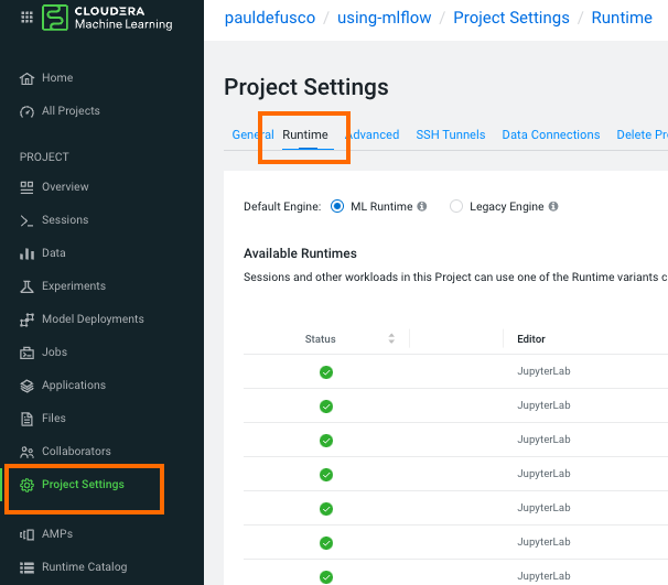 CML Runtime with Nvidia Libs and VSCode Editor - Cloudera Community - 379181
