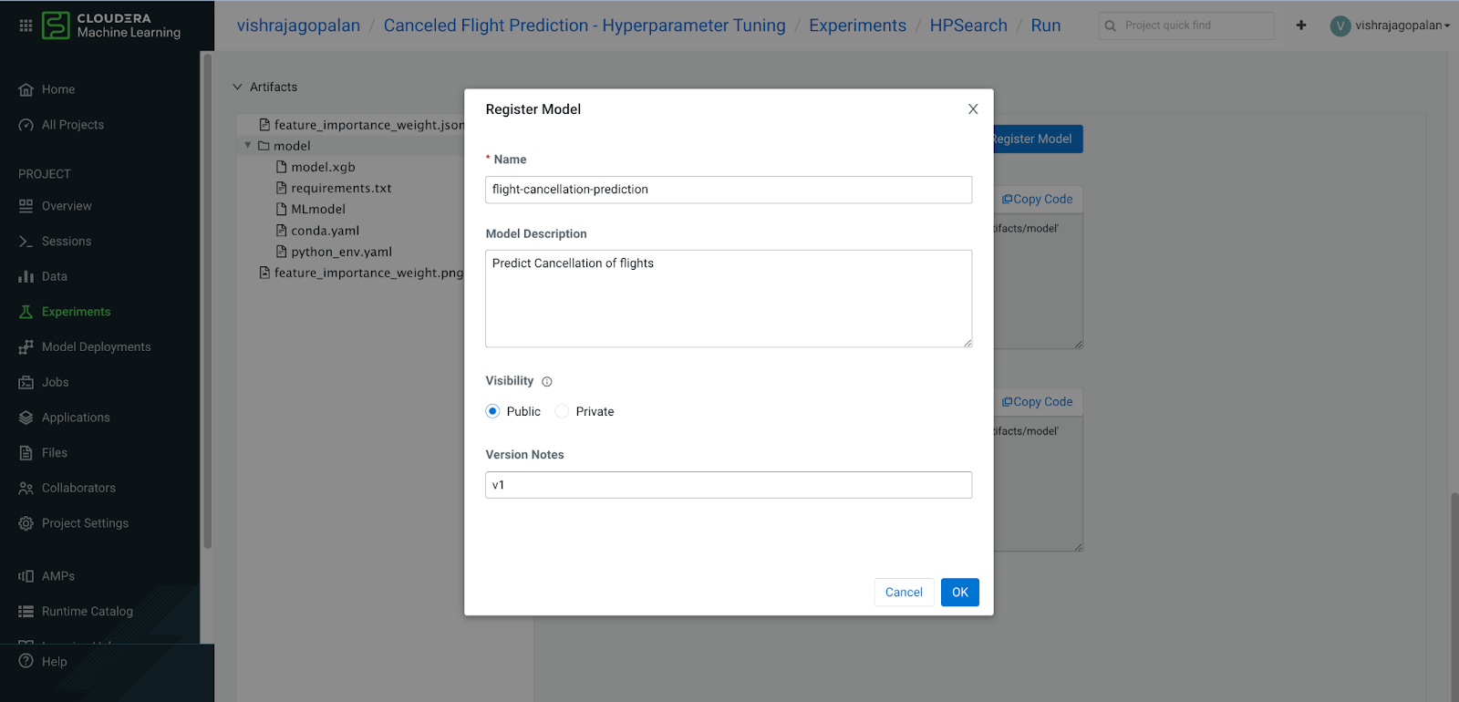 How To Use Model Registry On Cloudera Machine Lear Cloudera