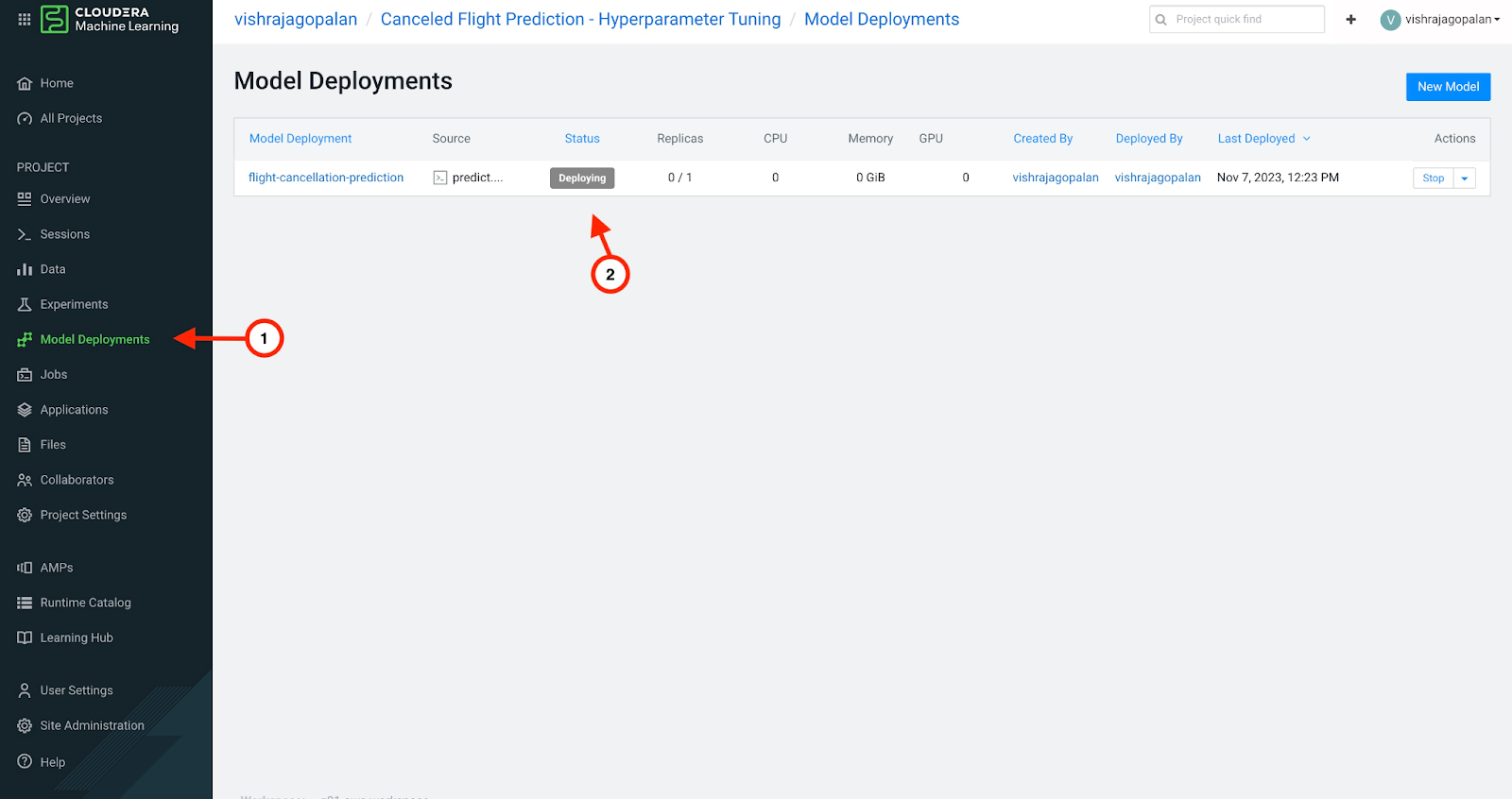 How to use Model Registry on Cloudera Machine Lear... - Cloudera Community - 379812