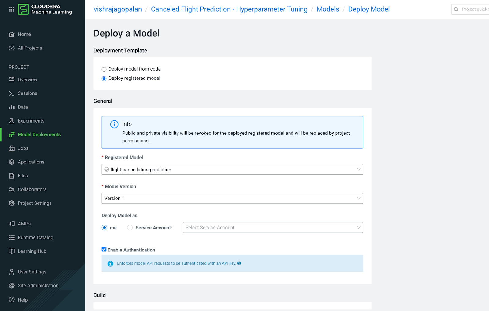 How To Use Model Registry On Cloudera Machine Lear Cloudera