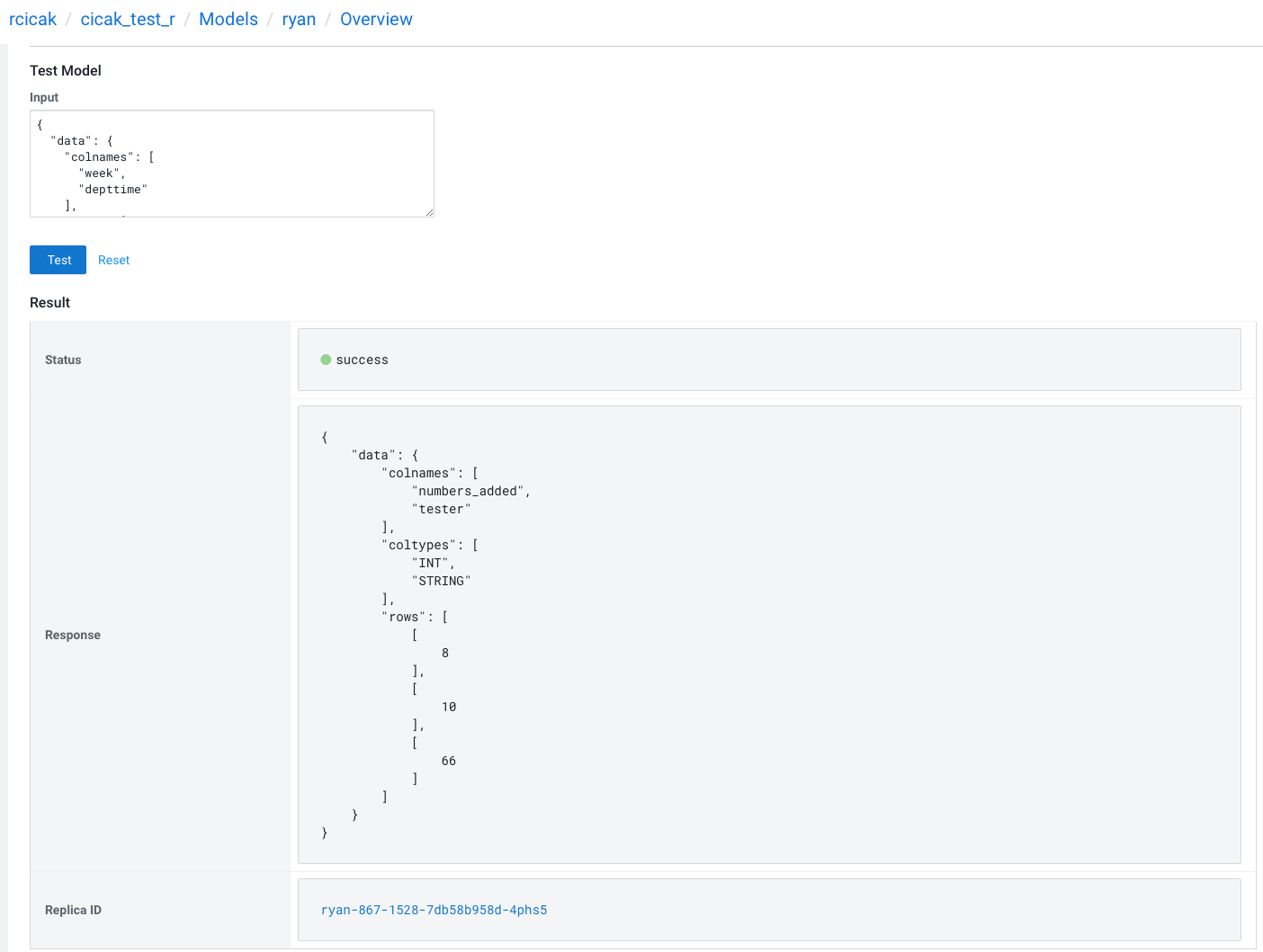 How to deploy an R script/model in CML that intera... - Cloudera ...
