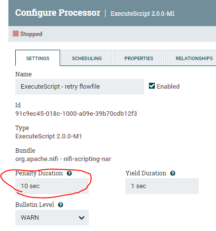 Solved: how to add delay for 10 seconds while retrying a f... - Cloudera Community - 381016
