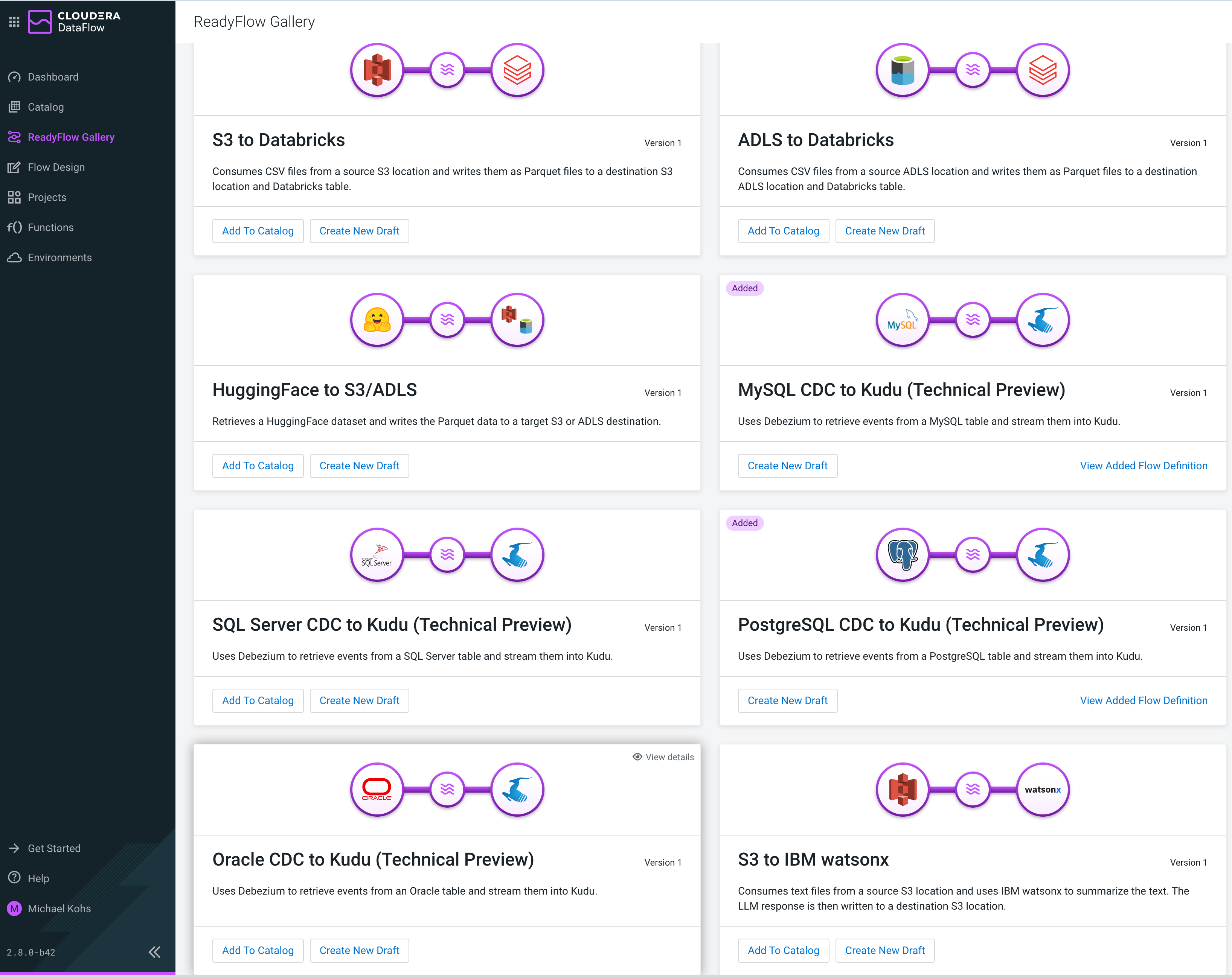 Cloudera DataFlow adds Change Data Capture process... - Cloudera Community - 381727