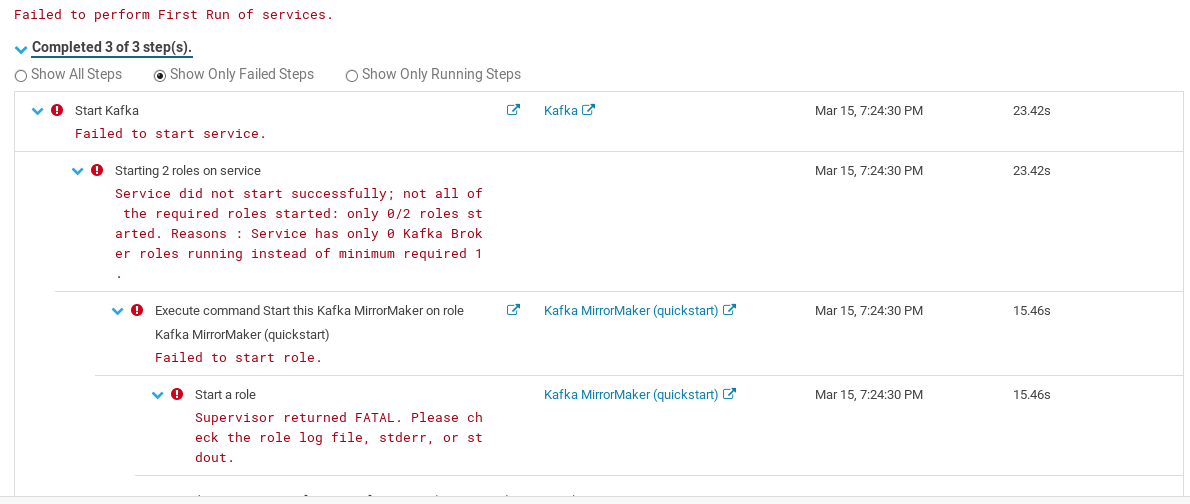 Solved: Unable to start Kafka MirrorMaker - Cloudera Community - 65468