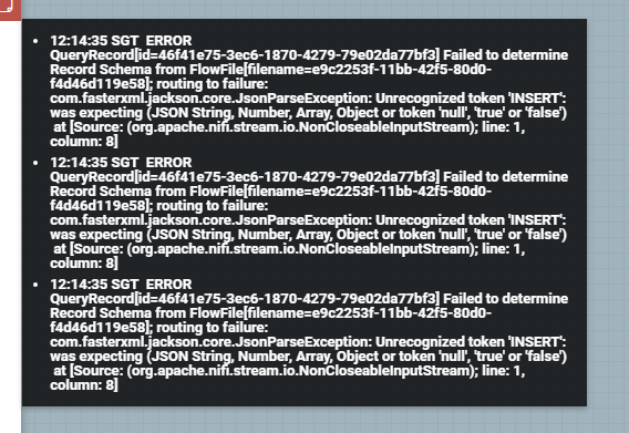 Solved: From FlowFile insert into MySQL, how do I return a... - Cloudera Community - 382311