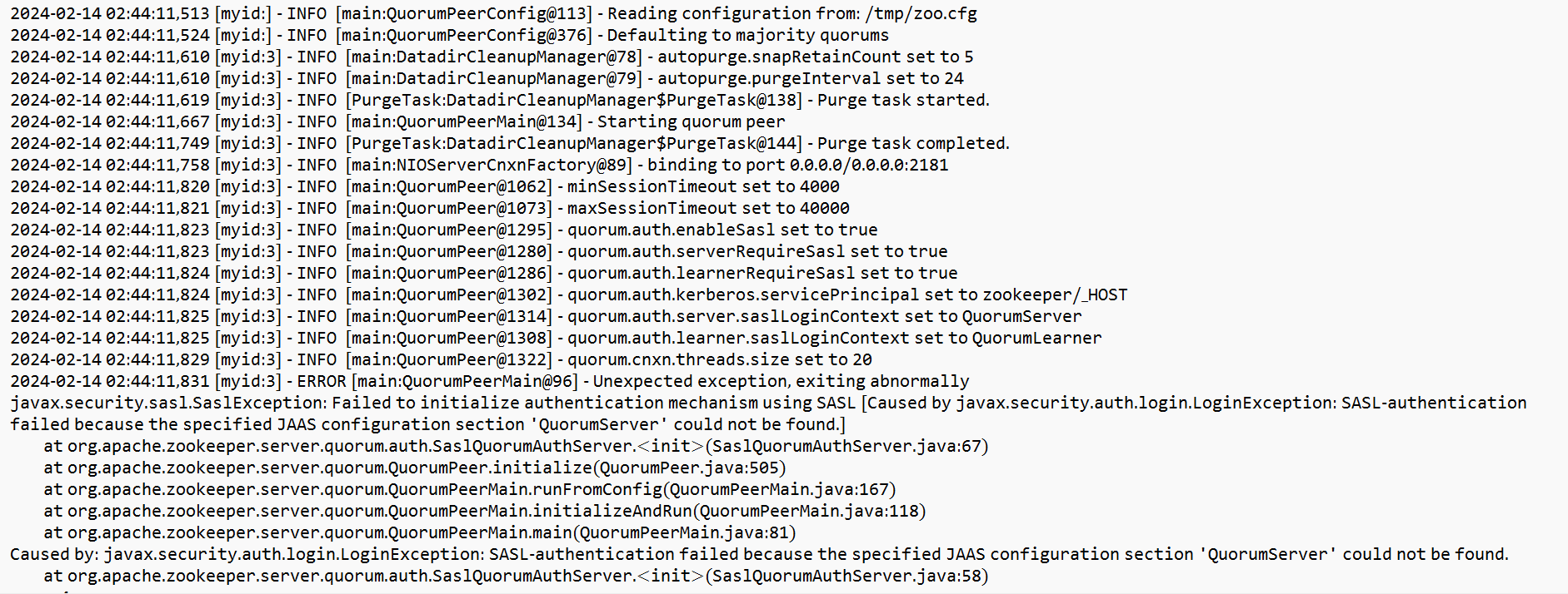 Converting zookeeper nodes to Unmanaged nodes - Cloudera Community - 382089