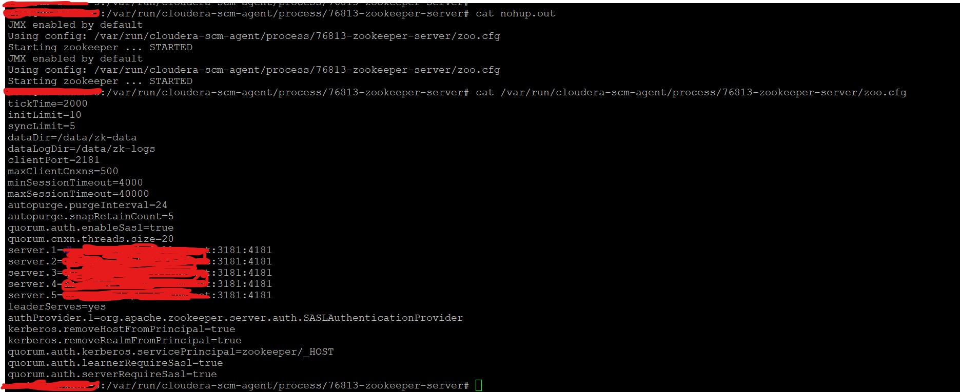 Converting zookeeper nodes to Unmanaged nodes - Cloudera Community - 382089