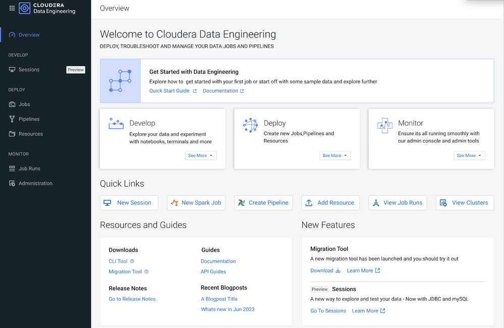 Cloudera Data Engineering supports In-place Upgrad... - Cloudera Community - 384442