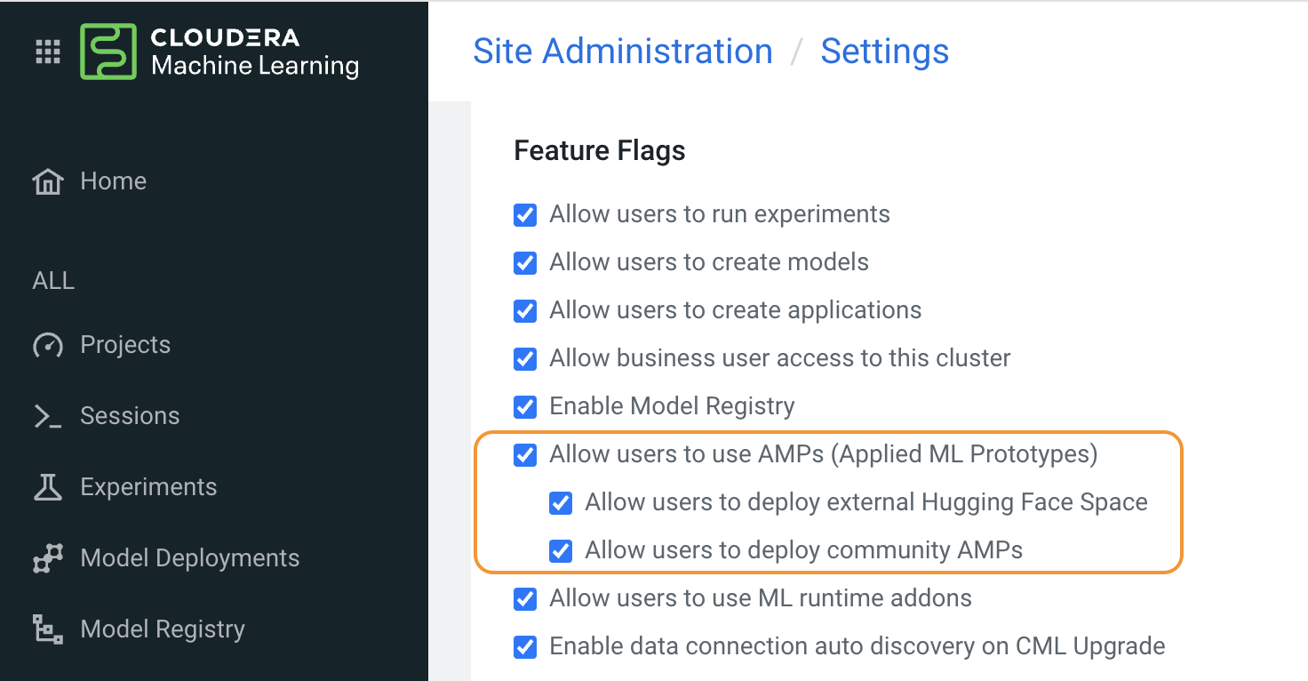 🤗 Hugging Face Spaces AMPs Accelerate ML Projects - Cloudera Community - 384685