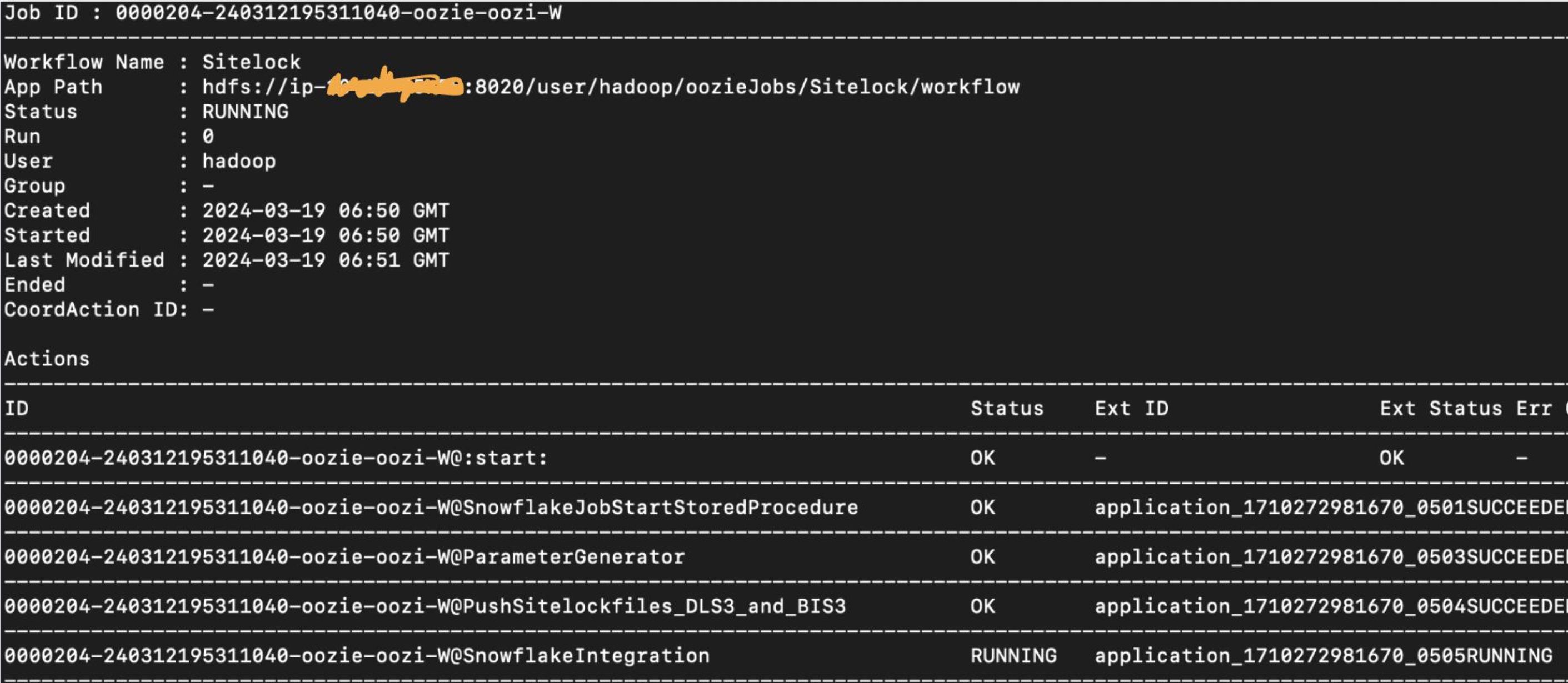 Oozie stuck in RUNNING state - Cloudera Community - 385179