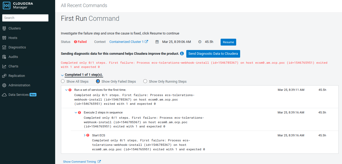 Solved: Failure to Install Embedded Container Service (ECS... - Cloudera Community - 385622