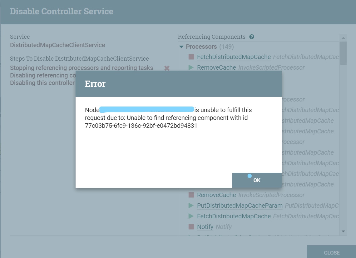 Solved: Unable to disable a controller service because of ... - Cloudera Community - 385801