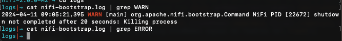Nifi start not working but nifi run is - Cloudera Community - 386421