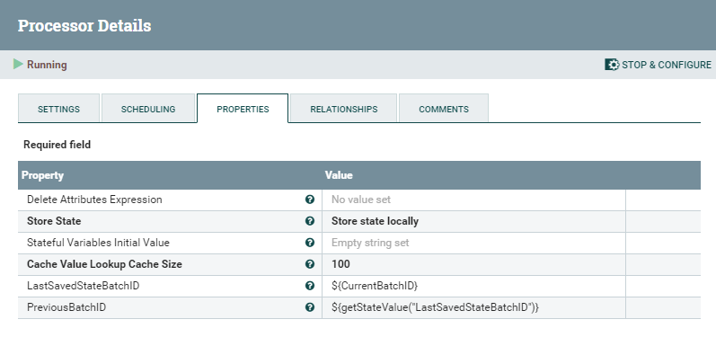 Solved Retain The Previous Nifi Flow Value In The Current Cloudera Community 392557 