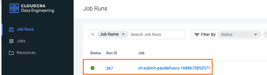 Cloudera Data Engineering Spark Job with Python Wh... - Cloudera Community - 392659