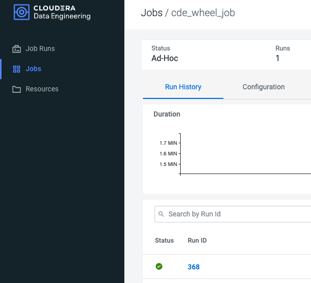 Cloudera Data Engineering Spark Job With Python Wh Cloudera
