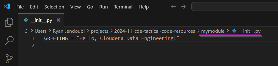 Tactical modularity in CDE Airflow by loading code... - Cloudera Community - 397747